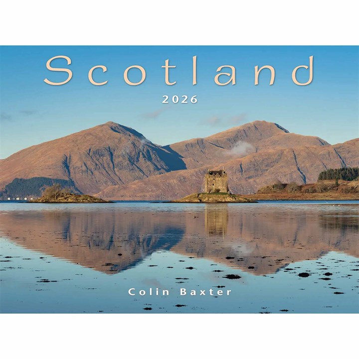 Colin Baxter, Scotland A4 Calendar 2026 – Wall Calendars