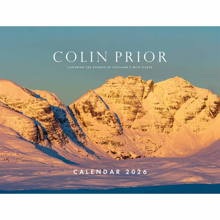 Colin Prior, Panoramic Scotland Super Deluxe Calendar 2026 – Wall Calendars