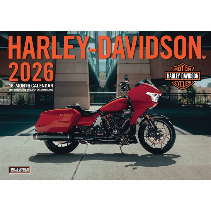 Harley Davidson Deluxe Calendar 2026 – Wall Calendars