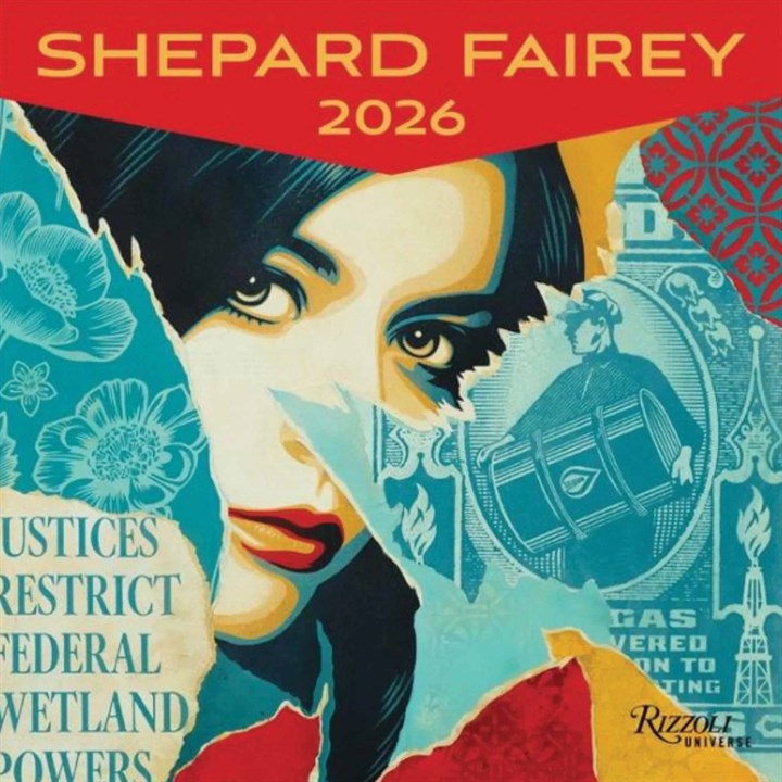 Shepard Fairey Calendar 2026 – Wall Calendars